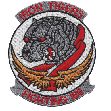 VF-156 Patch Iron Tigers | Squadron Patches | Navy Patches | Popular Patch
