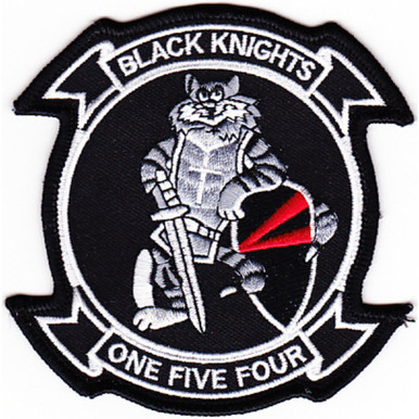 VF-154 Patch Tomcat Black Knights | Squadron Patches | Navy Patches ...
