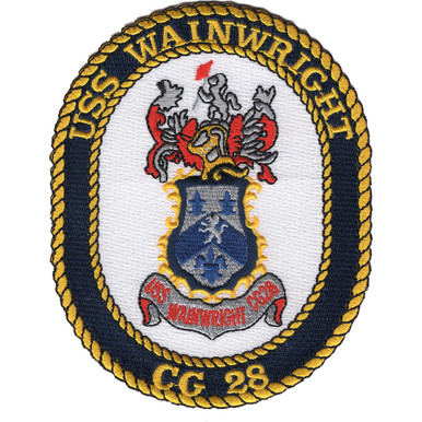 USS Wainwright CG-28 Patch | Cruiser Patches | Navy Patches | Popular Patch