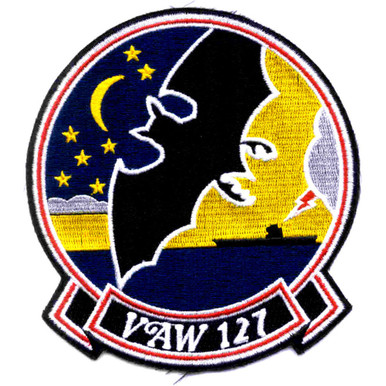VAW-127 Patch Sea Bats | Squadron Patches | Navy Patches | Popular Patch
