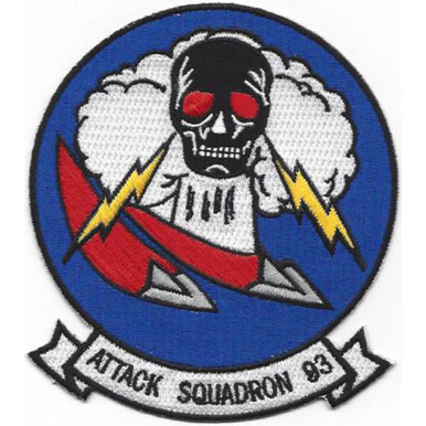 VA-93 Attack Squadron Ninety Three Patch | Squadron Patches | Navy ...