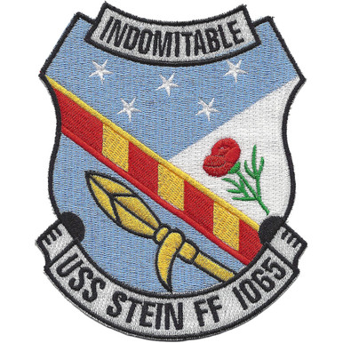 USS Stein FF-1065 Frigate Ship Patch | Destroyer Patches | Navy Patches ...