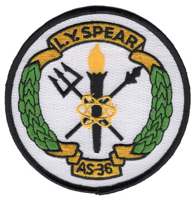 USS Spear AS-36 Patch | Auxiliary Ship Patches | Navy Patches | Popular ...