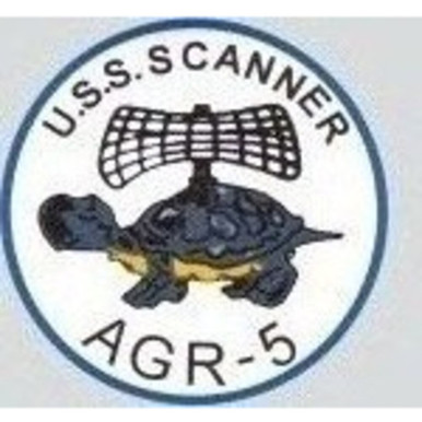 USS Scanner AGR-5 | Ship Patches | Navy Patches | Popular Patch