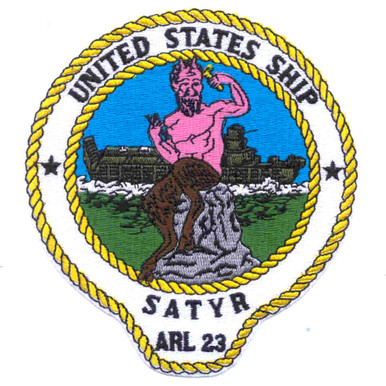 USS Satyr ARL-23 Patch | Auxiliary Ship Patches | Navy Patches ...