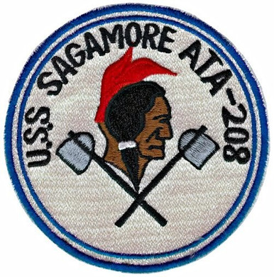 USS Sagamore ATA-208 Patch | Ship Patches | Navy Patches | Popular Patch