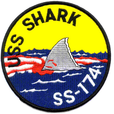 USS Shark SS-174 Patch | Submarine Patches | Navy Patches | Popular Patch