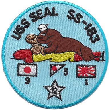 USS Seal SS-183 Diesel Electric Submarine Small Patch | Submarine ...