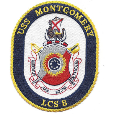 USS Montgomery LCS-8 Patch | Ship Patches | Navy Patches | Popular Patch