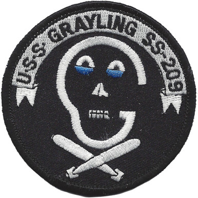 USS Grayling SS-209 Diesel Electric Submarine Small Patch | Submarine ...