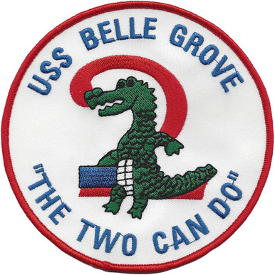USS Belle Grove LSD-2 Dock Landing Ship Patch | Amphibious Ship Patches ...