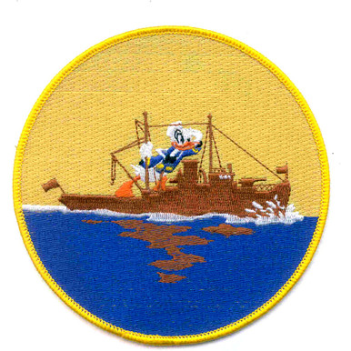 USS ATR-50 Tug Salvage Auxiliary Ship Patch | Auxiliary Ship Patches ...