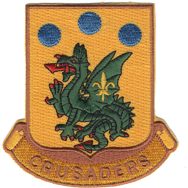 72nd Armor Regiment Crusaders Patch | Tank Patches | Army Patches ...