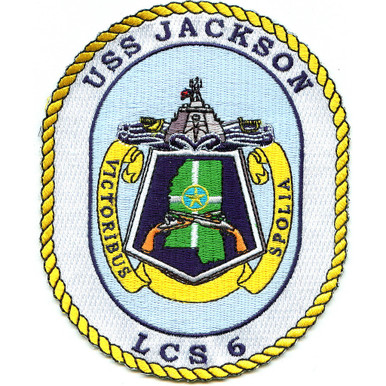 USS Jackson LCS-6 Patch | Amphibious Ship Patches | Navy Patches ...