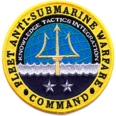 US Fleet Anti-Submarine Warfare Command Patch | Specialty Patches ...