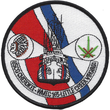 USCGC Cherokee WMEC 165 Second Version Patch | Coast Guard Patches ...