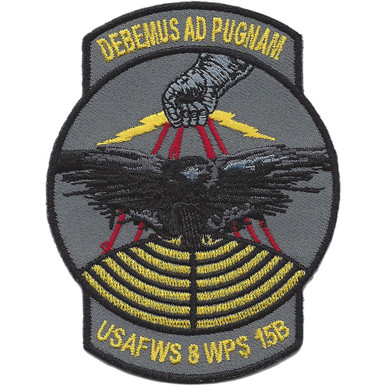 WS 8 WPS 15B Fighter Weapons Class Patch | Specialty Patches | Air ...