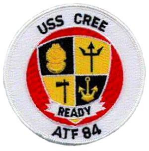 USS Cree ATF-84 Ocean Tug Patch | Ship Patches | Navy Patches | Popular ...