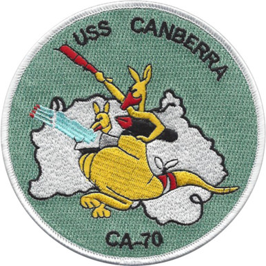 USS Canberra CA-70 Patch | Cruiser Patches | Navy Patches | Popular Patch
