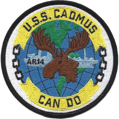 USS Cadmus AR-14 Auxiliary Repair Tender Ship Patch | Auxiliary Ship ...