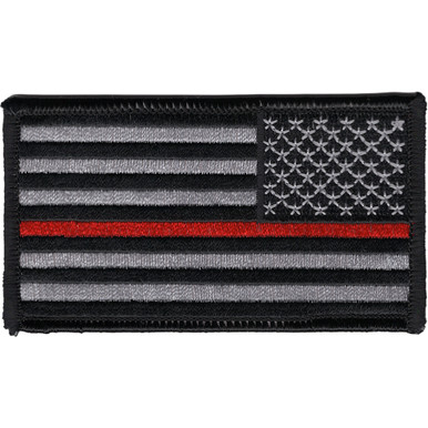 Thin Red Line Firefighter Right Shoulder Patch | Tactical Patches ...