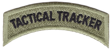 Tactical Tracker OD Rocker Patch | Special Forces Patches | Army ...