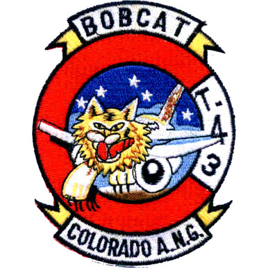 T-43 Colorado A.N.G Bobcat Patch | Squadron Patches | Air Force Patches | Popular Patch
