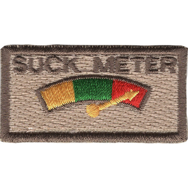 Suck Meter Desert Patch | Morale Patches | Popular Patch