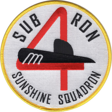 Subron 4 Patch | Submarine Patches | Navy Patches | Popular Patch