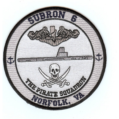 Submarine Squadron Six Norfolk, Virginia Patch | Submarine Patches ...