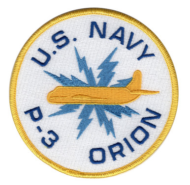U.S. Navy P-3 Orion Patch | Squadron Patches | Navy Patches | Popular Patch