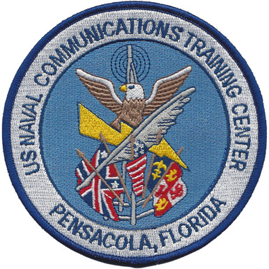 US Naval Communications Training Center Pensacola Patch | Base Patches ...