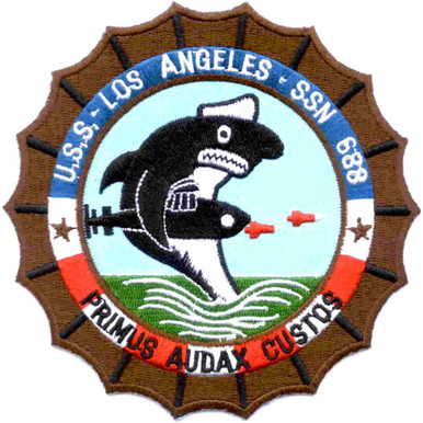 SSN-688 USS Los Angeles Patch | Submarine Patches | Navy | Popular Patch