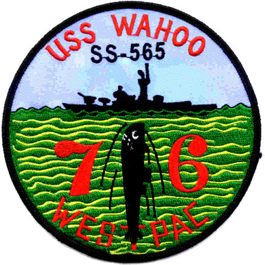 SS-565 USS Wahoo Patch - Version C | Submarine Patches | Navy Patches ...