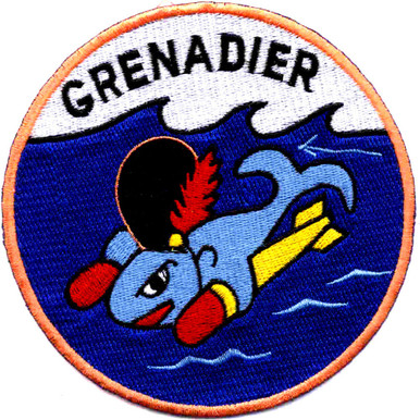 SS-525 USS Grenadier Patch | Submarine Patches | Navy Patches | Popular ...
