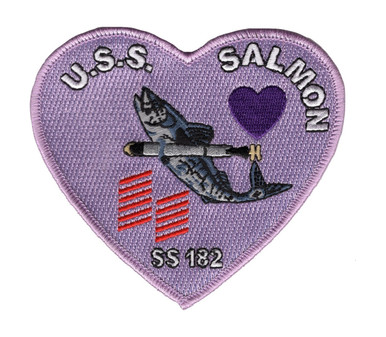 SS-182 USS Salmon Patch | Submarine Patches | Navy Patches | Popular Patch