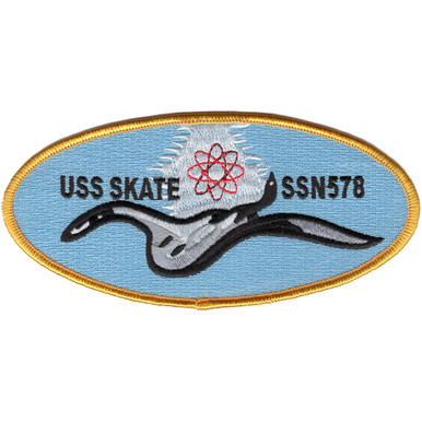 SSN-578 USS Skate Patch | Submarine Patches | Navy Patches | Popular Patch