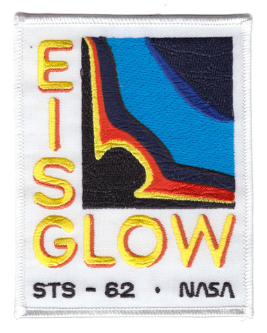 SP-62A NASA STS-62-A Mission Patch Eis Glow | NASA Patches | Popular Patch
