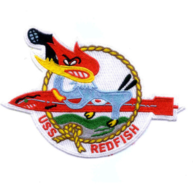 SS-395 USS Redfish Patch - Version A | Submarine Patches | Navy Patches ...