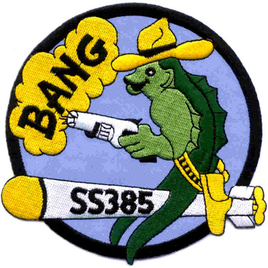 SS-385 USS Bang Patch - Version C | Submarine Patches | Navy Patches ...