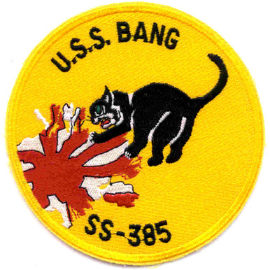 SS-385A USS Bang Patch - Version A | Submarine Patches | Navy Patches ...