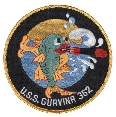 SS-362 USS Guavina Patch - Large | Submarine Patches | Navy Patches ...