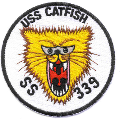 SS-339 USS Catfish Patch - Version A | Submarine Patches | Navy Patches ...