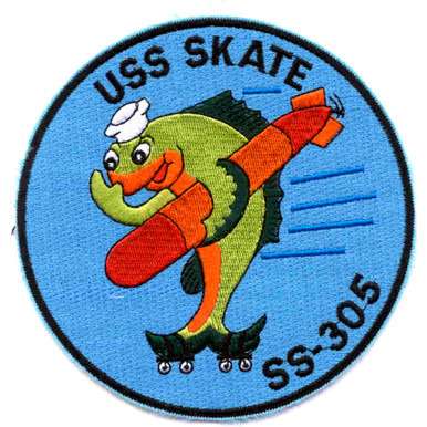 SS-305 USS Skate Patch | Submarine Patches | Navy Patches | Popular Patch