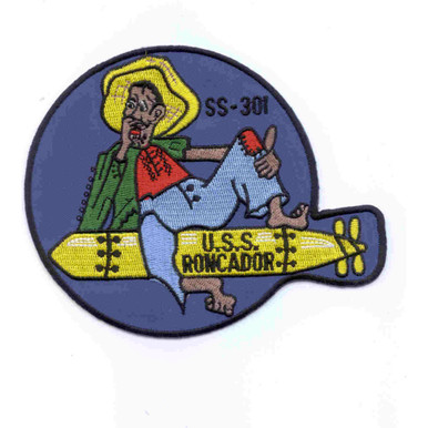 SS-301 USS Roncador Patch | Submarine Patches | Navy Patches | Popular ...