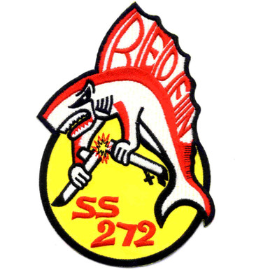 SS-272 USS Redfin Patch - Version A - Small | Submarine Patches | Navy ...
