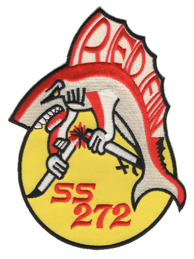SS-272 USS Redfin Patch | Submarine Patches | Navy Patches | Popular Patch