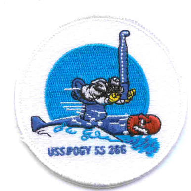 SS-266 USS Pogy Patch - Small | Submarine Patches | Navy Patches ...