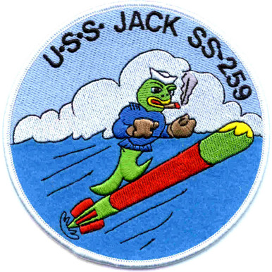 SS-259 USS Jack Patch | Submarine Patches | Navy Patches | Popular Patch