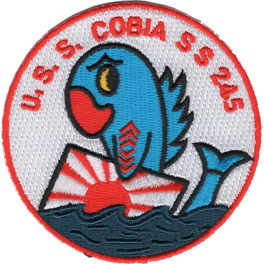 USS Cobia (SS-245) Submarine Naval Patch | Popular Patch